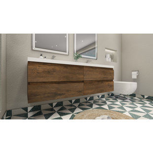 Wayfair | Wall Mounted & Floating 72 Inch Vanities