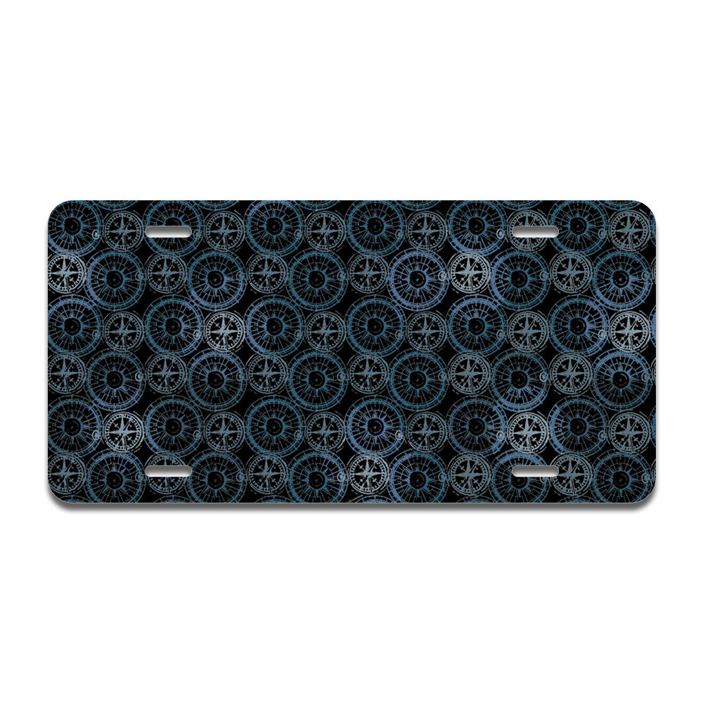 SignMission Compass Tile Aluminum Plate Frame | Wayfair