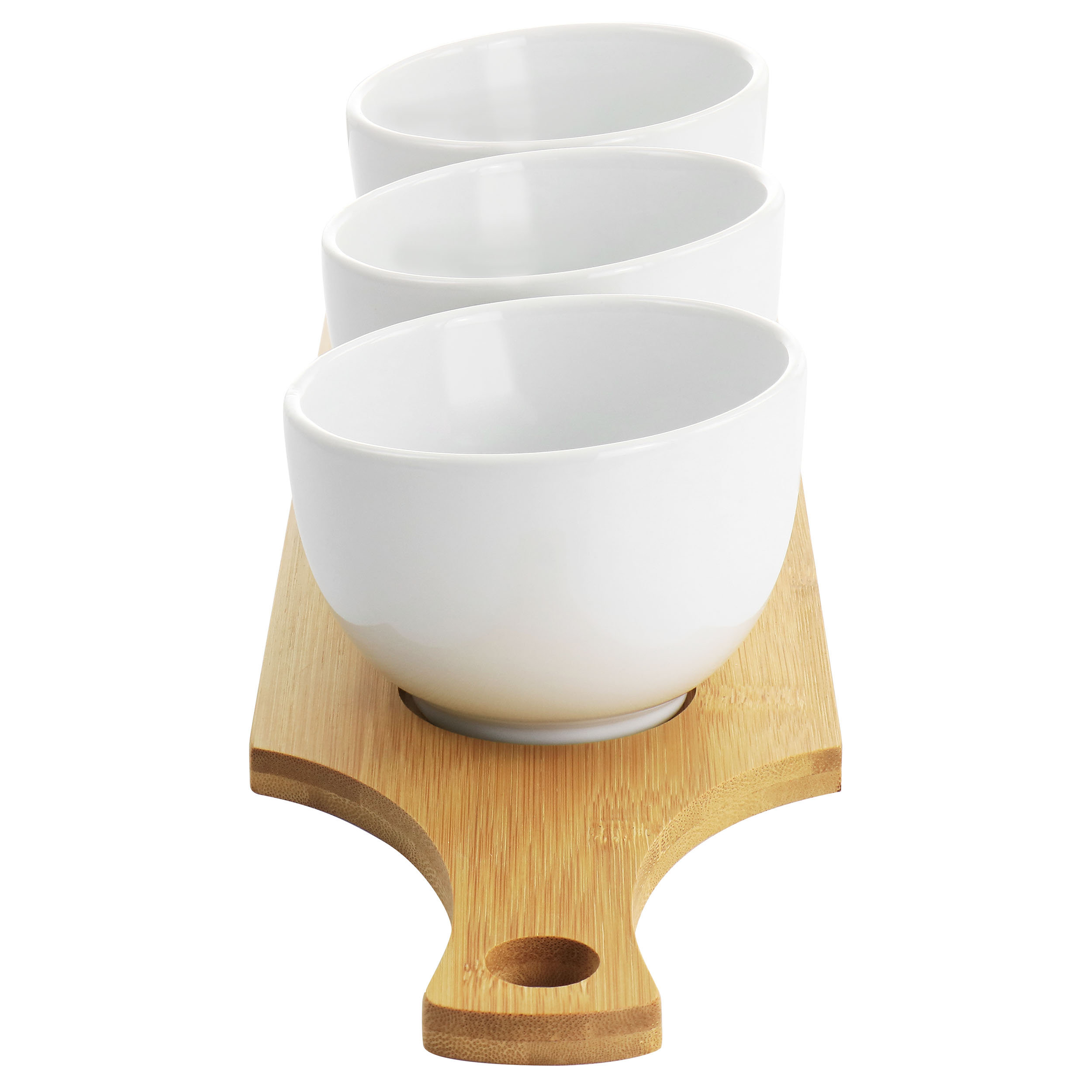 Gibson Elite Gracious Dining 4 Piece Fine Ceramic Tidbit Bowl Set With ...
