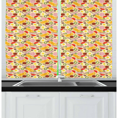 Chili Pepper Kitchen Curtains | Wayfair