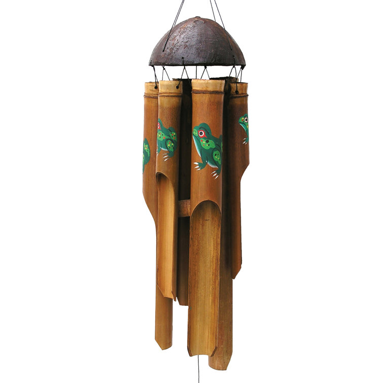 Cohasset Gifts & Garden Frog Wind Chime | Wayfair