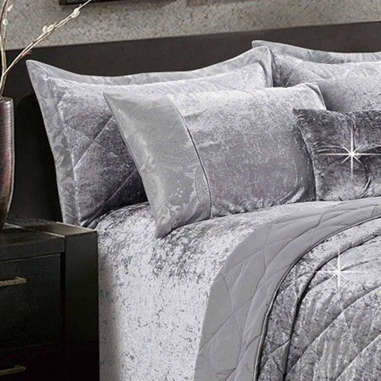 Mercer41 Silver Bedspread & Reviews | Wayfair.co.uk