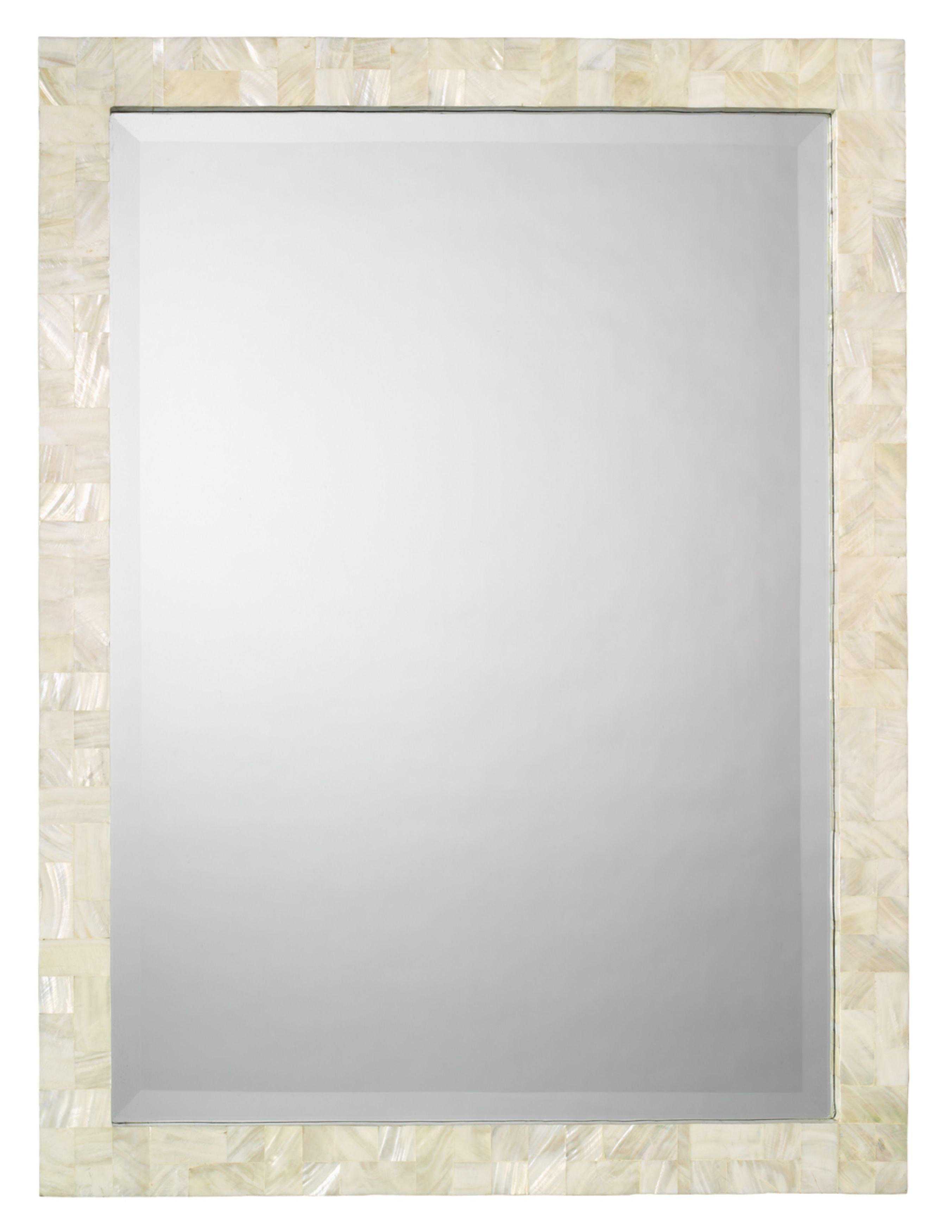 LOOMLAN Rectangle Shell Wall Mirror | Wayfair