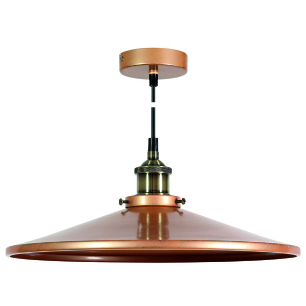 Brambly Cottage Senac 1 - Light Cone Jar LED Pendant | Wayfair.co.uk