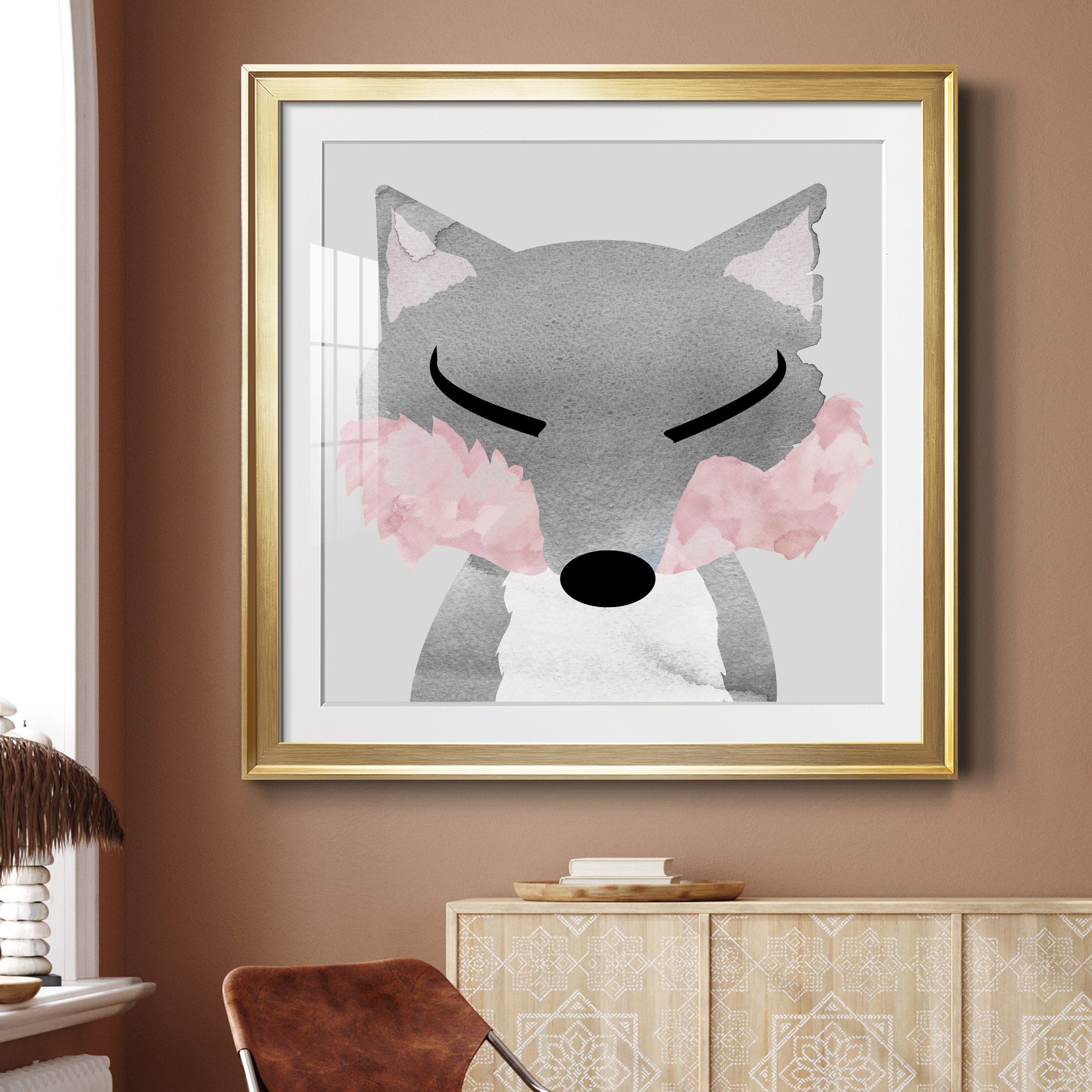 Redwood Rover Fox - Picture Frame Painting | Wayfair