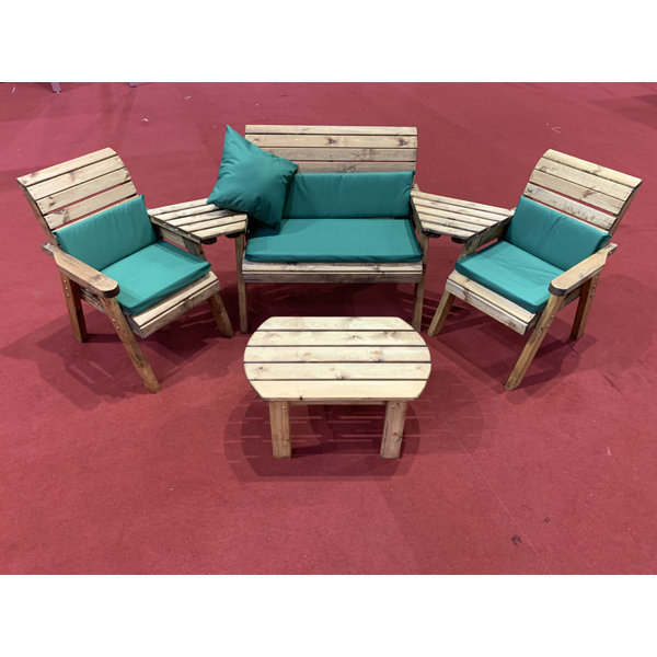 Union Rustic Gagnon 4 Seater Sofa Set | Wayfair.co.uk