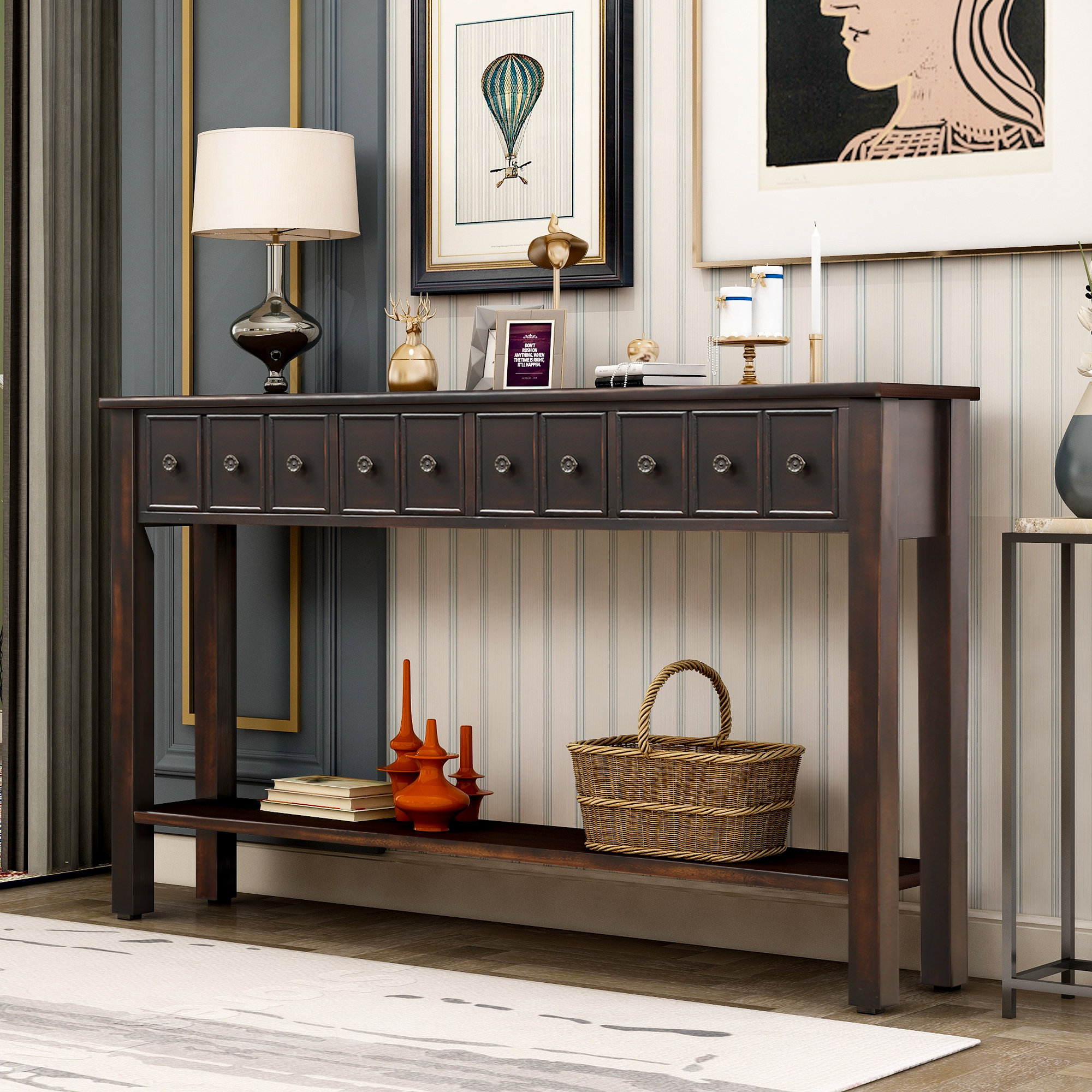 Red Barrel Studio® Masiah 60.03'' Console Table | Wayfair