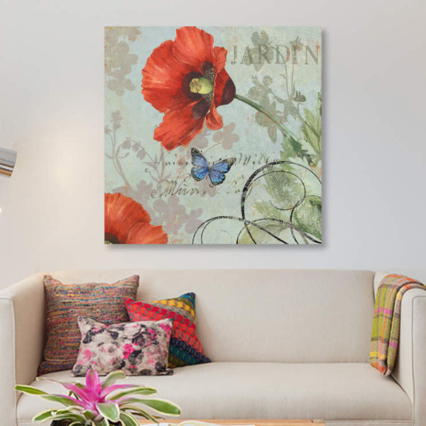 East Urban Home Jardin by Aimee Wilson - Wrapped Canvas Gallery-Wrapped ...