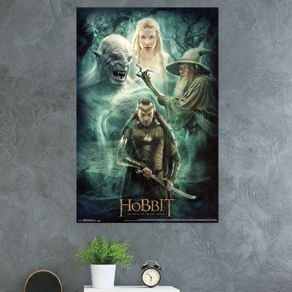 Trends International The Hobbit 3 - Collage Paper Print | Wayfair