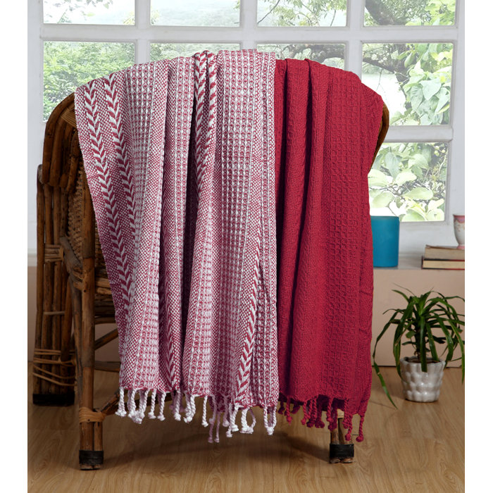 Excel Hometex Luxurious 100% Cotton Throw & Reviews | Wayfair