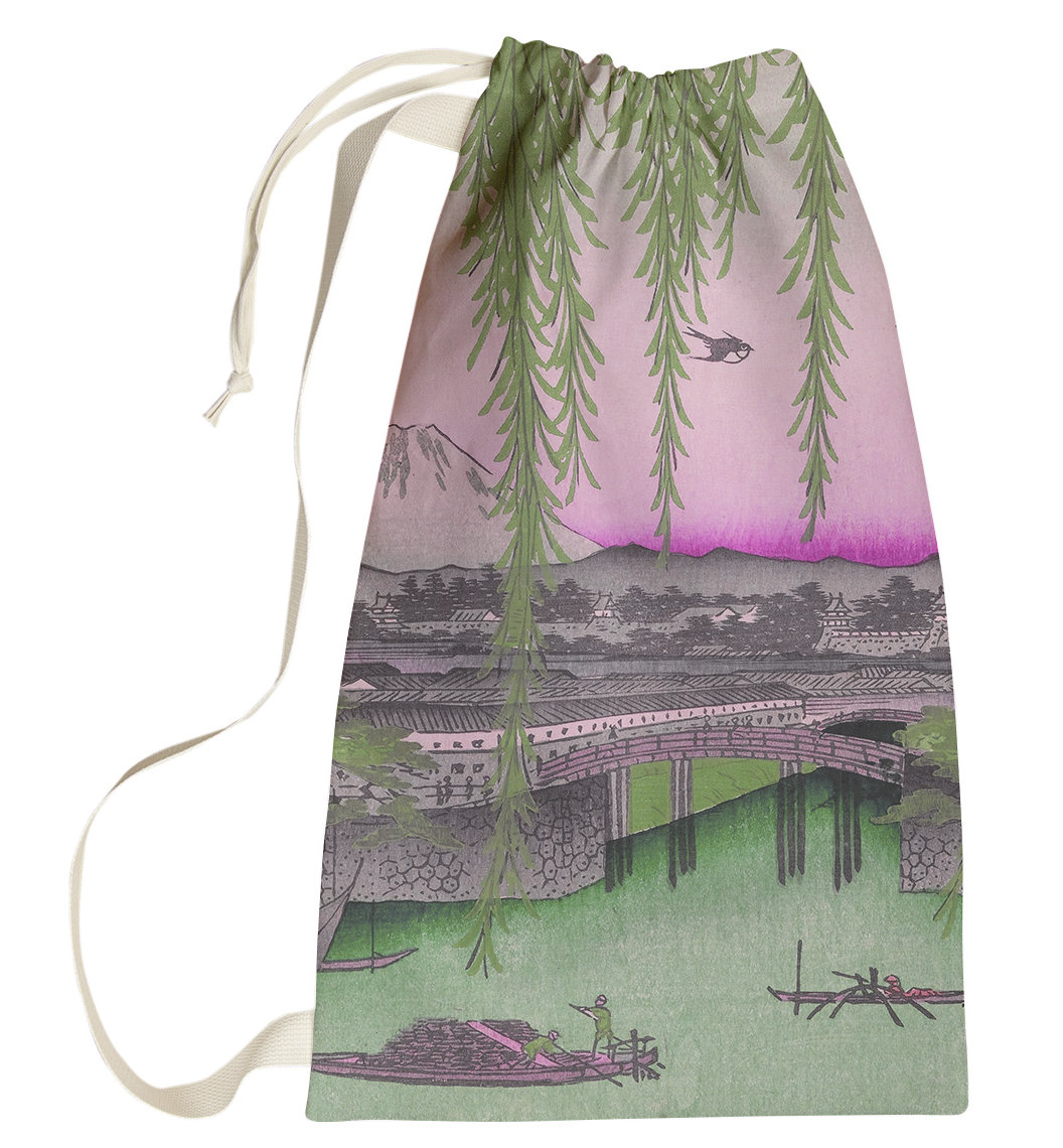 World Menagerie Macintyre Yatsumi Bridge Laundry Bag | Wayfair