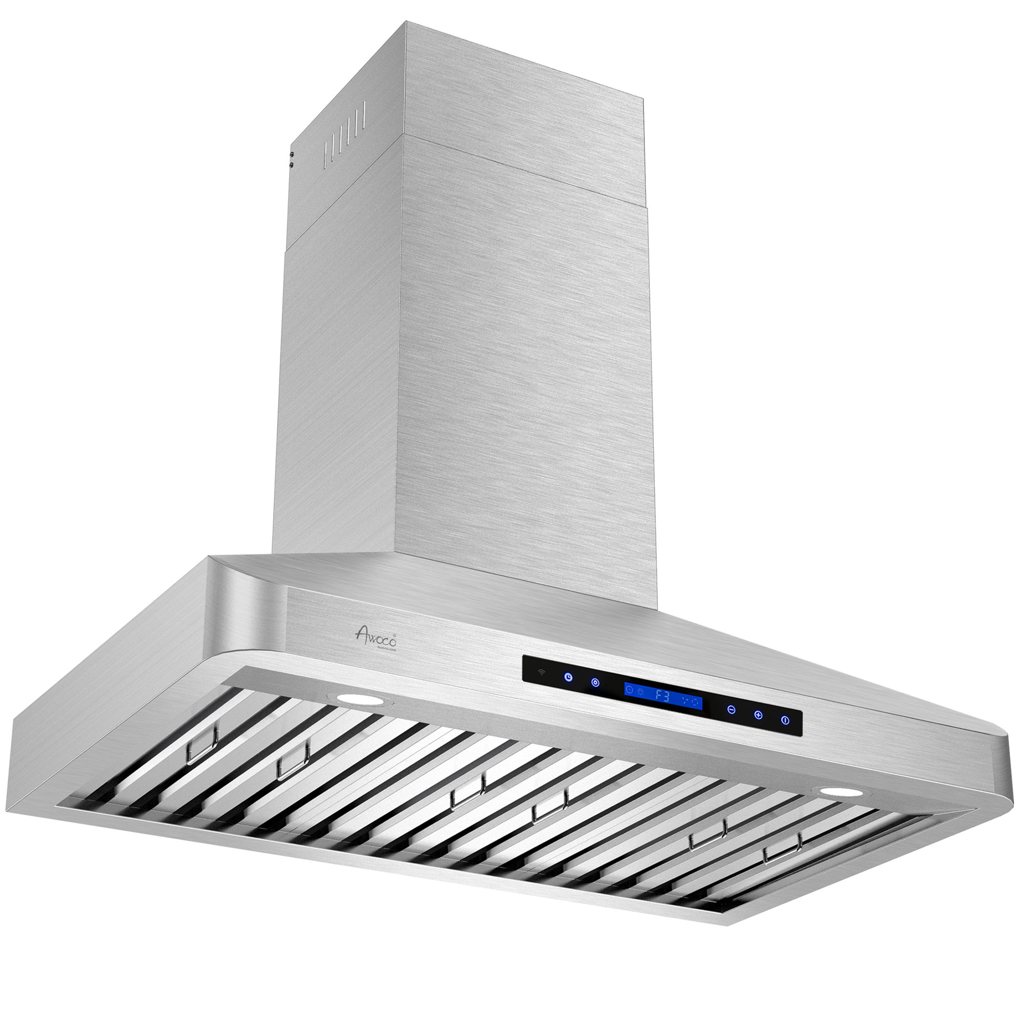 Awoco 30 Inches 900 Cubic Feet Per Minute CFM Ducted Wall Mount Range Awoco 30 Inches 900 Cubic Feet Per Minute CFM Ducted Wall Mount Range