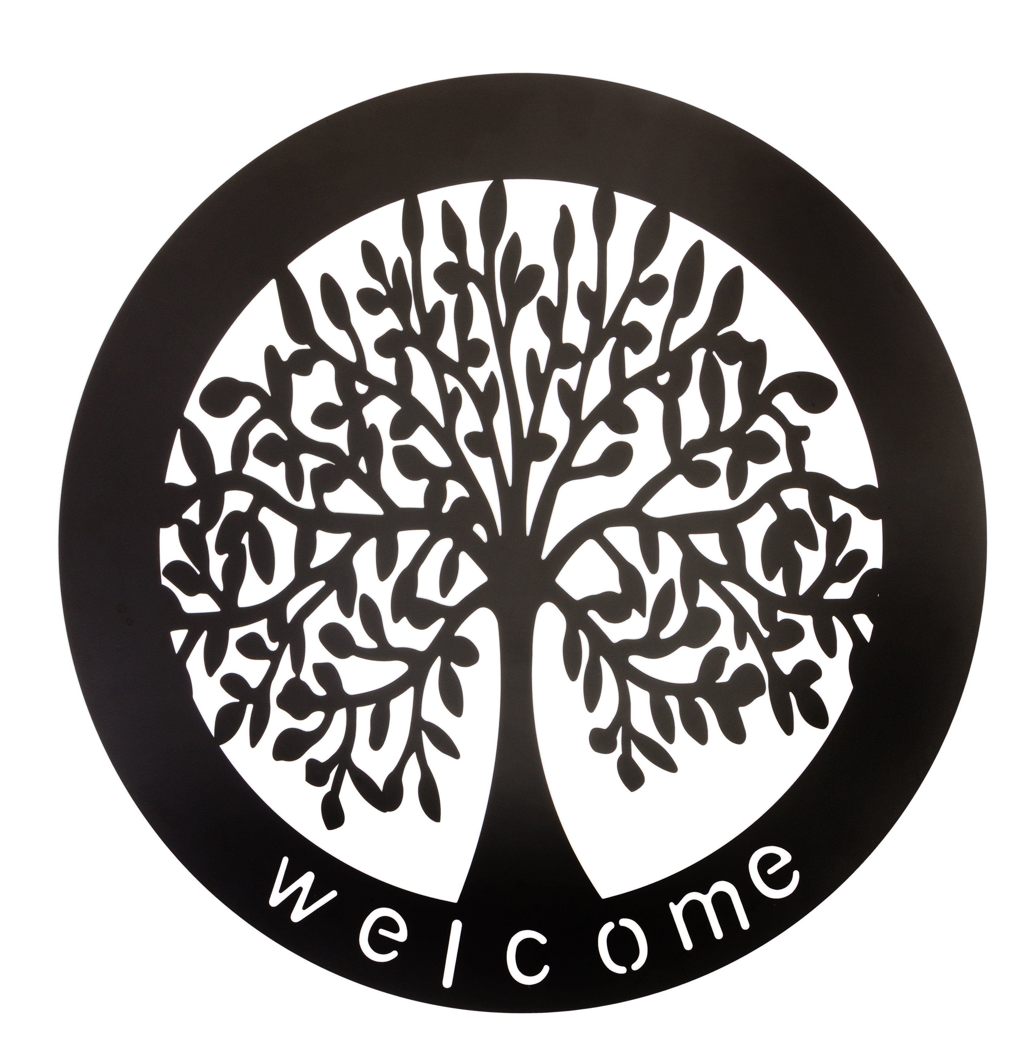Red Barrel Studio® Tree of Life Plasma Welcome Sign Wall Décor ...