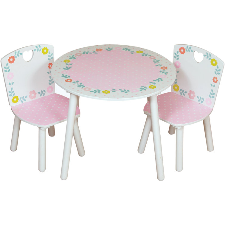 Isabelle & Max Crook Kids Round Play / Activity Table and Chair Set ...