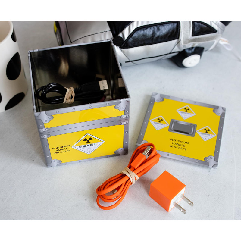 Trinx Back to the Future Plutonium Metal Box | Wayfair