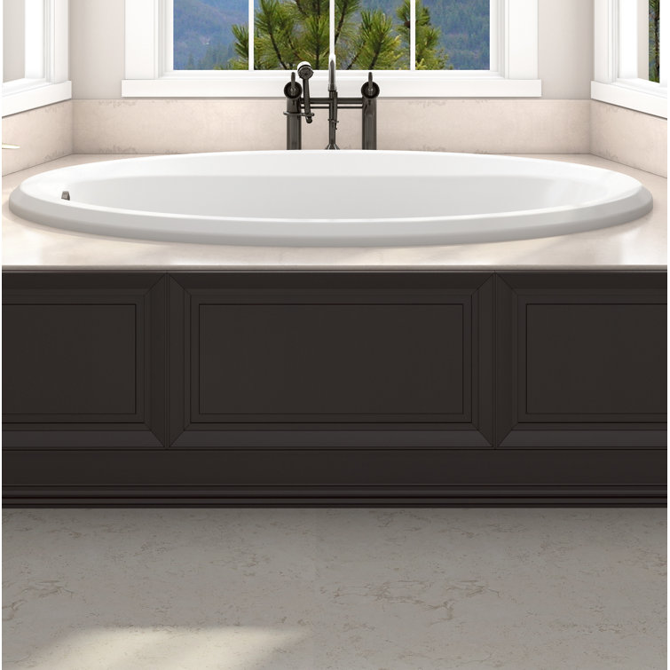 JACUZZI® Signature® 60" x 42" Alcove/Tile In Whirlpool Bathtub | Wayfair