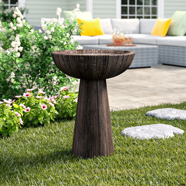 Outdoor Bird Bath | Wayfair