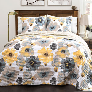 Wayfair | Yellow & Gold Quilts, Coverlets, & Sets You'll Love in 2022