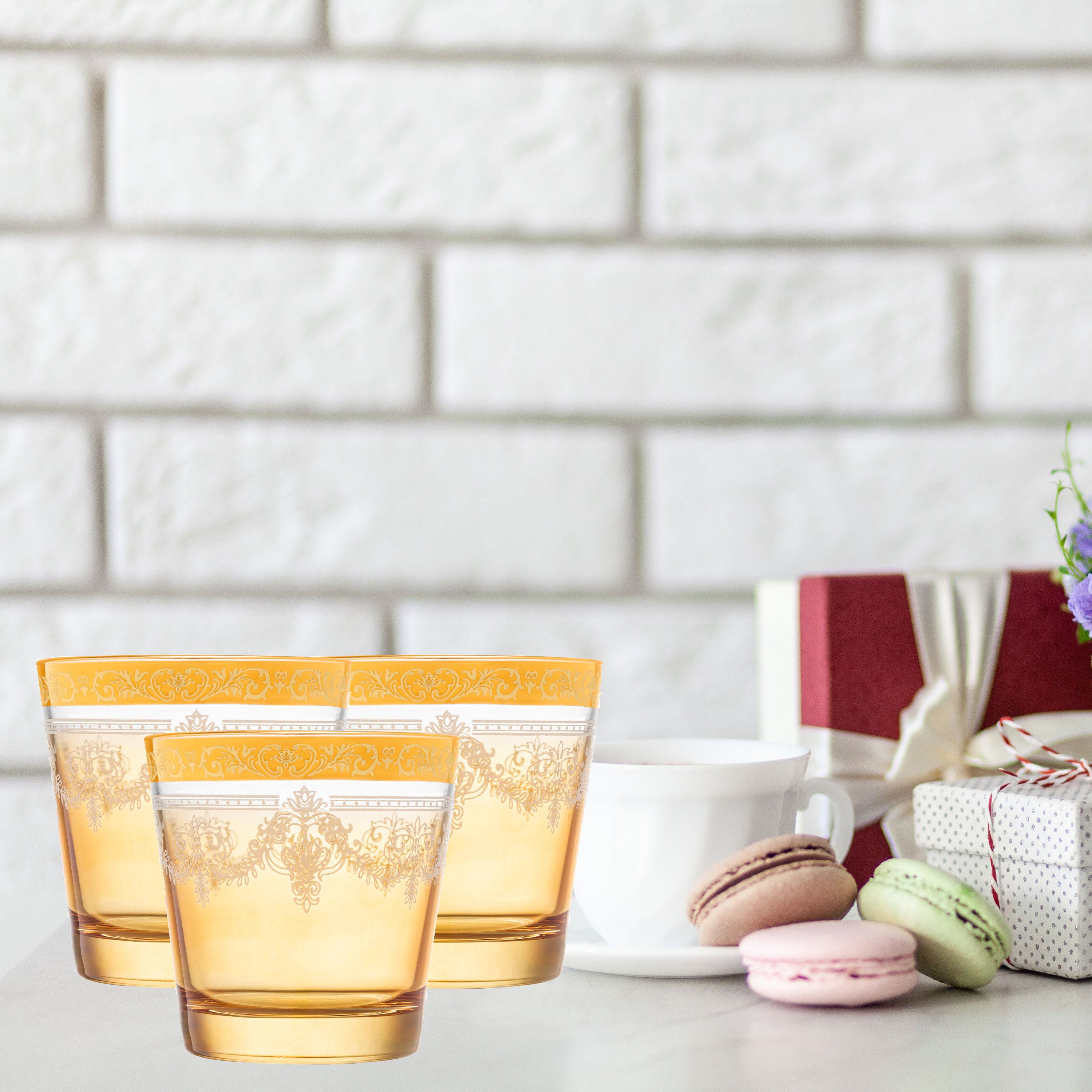 Lorren Home Trends 6 Glass Assorted Glassware Set | Wayfair