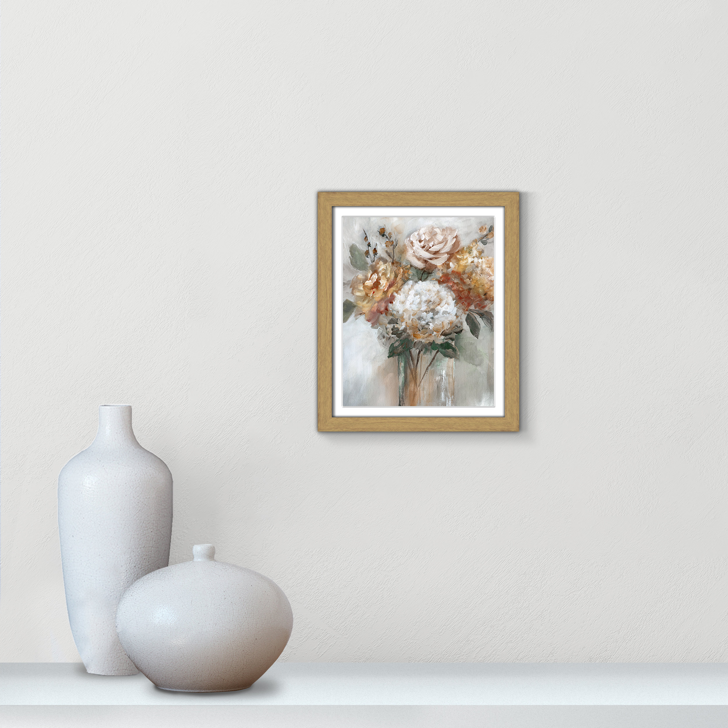 CasaFineArts Autumn Gold - Picture Frame Painting | Wayfair