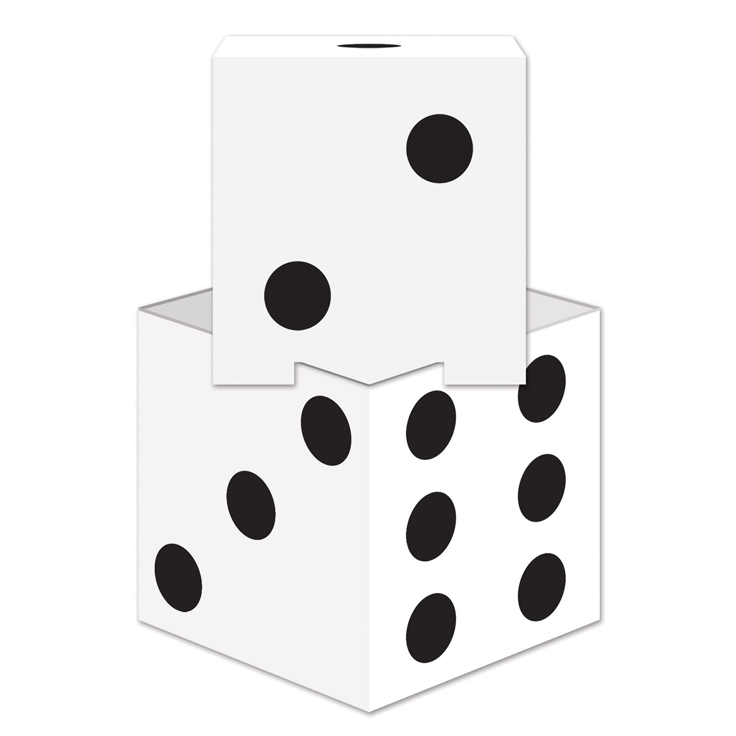 The Party Aisle™ Dice Stacking Centerpiece | Wayfair