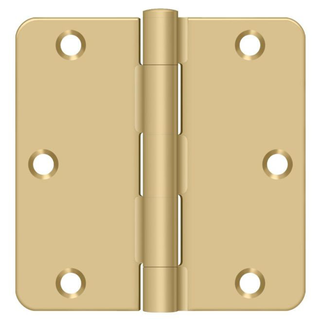Deltana 3.5" H x 3.5" W Butt Bearing Single Door Hinge | Wayfair