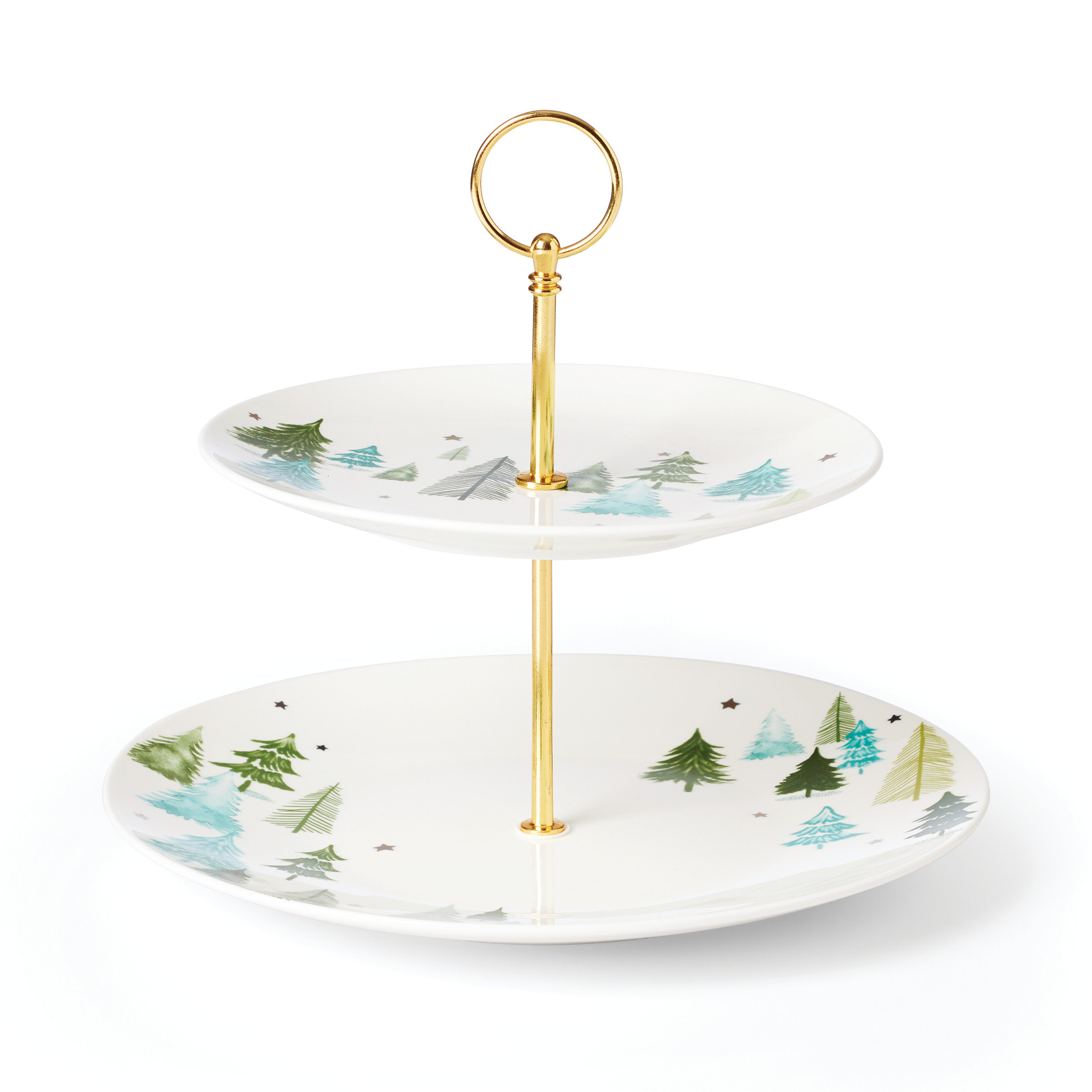 Lenox Balsam Lane Porcelain China Tiered Stand | Wayfair