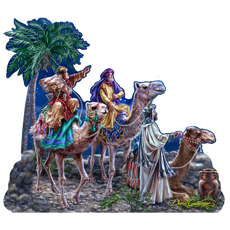 Designocracy The Magic of Three Kings Home and Outdoor Decor Lawn Art ...