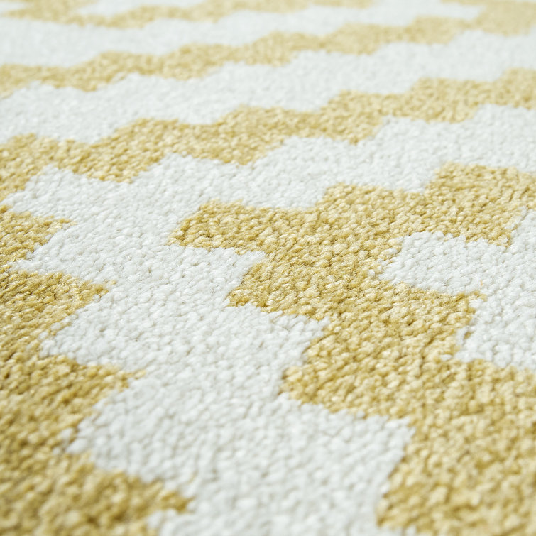 Union Rustic Daxter Machine Woven / Power Loomed Performance Yellow ...