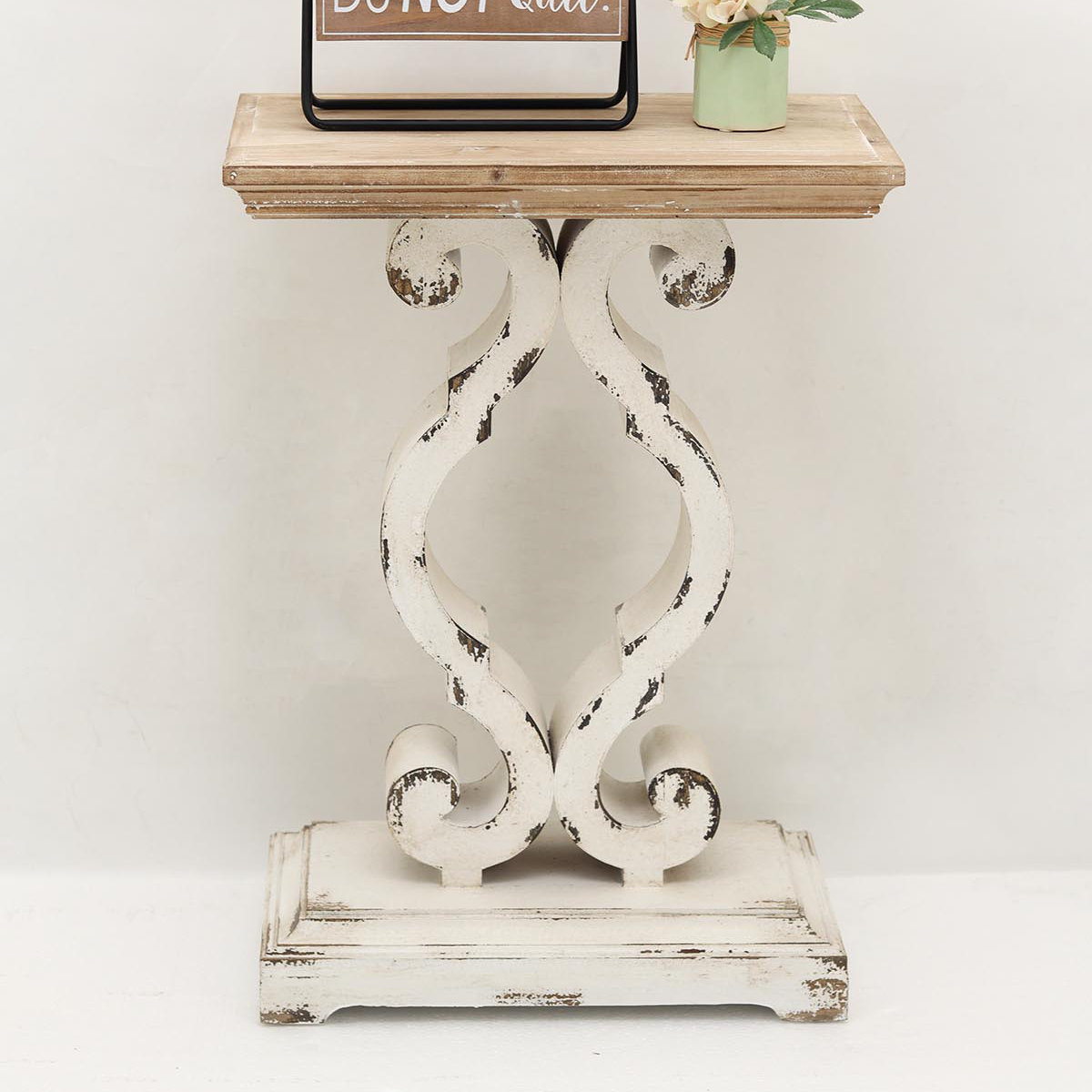 One Allium Way® Beacon 27.5'' Tall Abstract End Table & Reviews | Wayfair