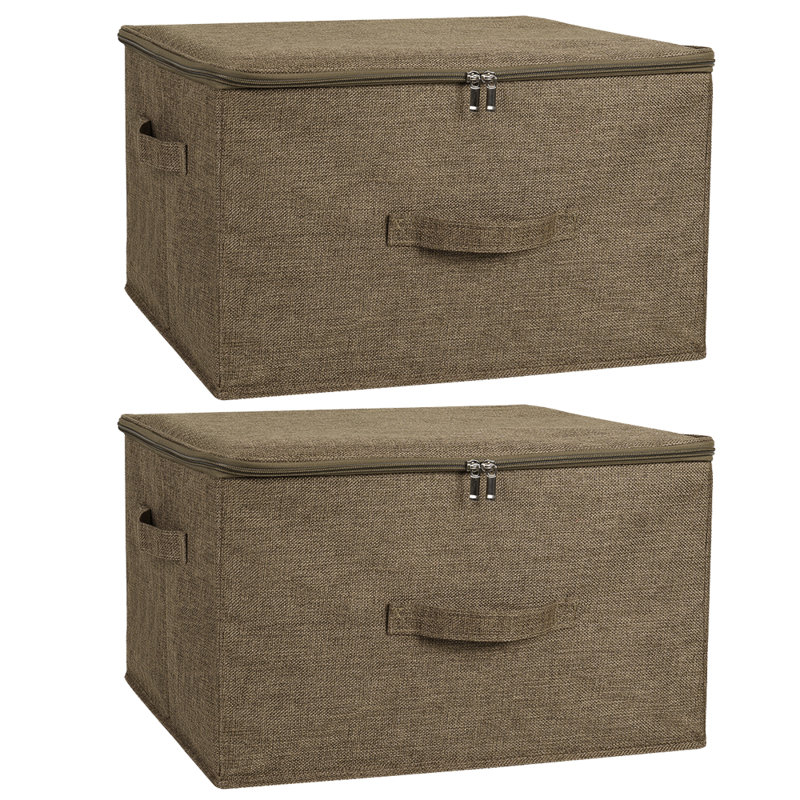 Rebrilliant Large Organizer Fabric Box & Reviews | Wayfair