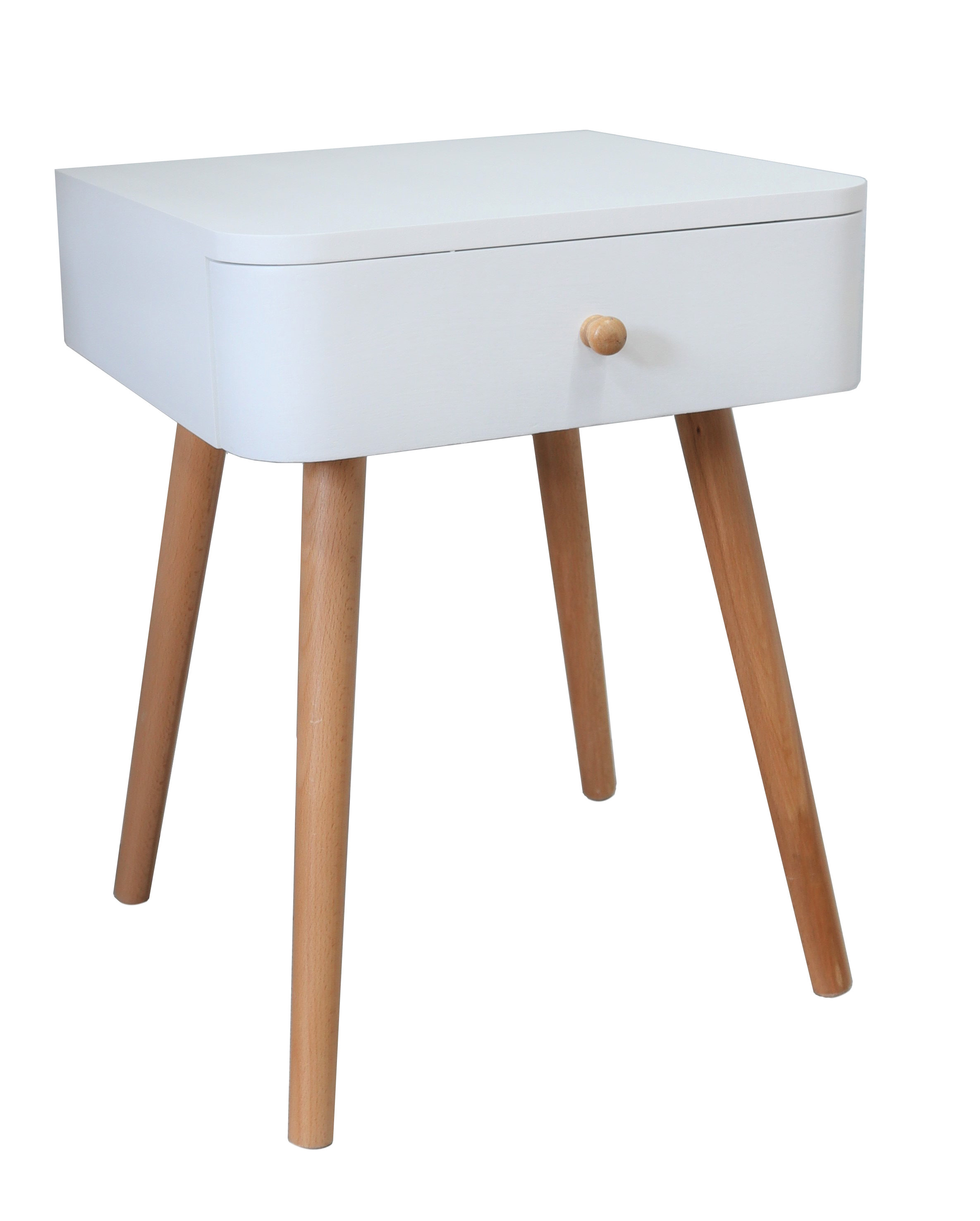 George Oliver Bergenia Solid Wood Bedside Table & Reviews | Wayfair.co.uk