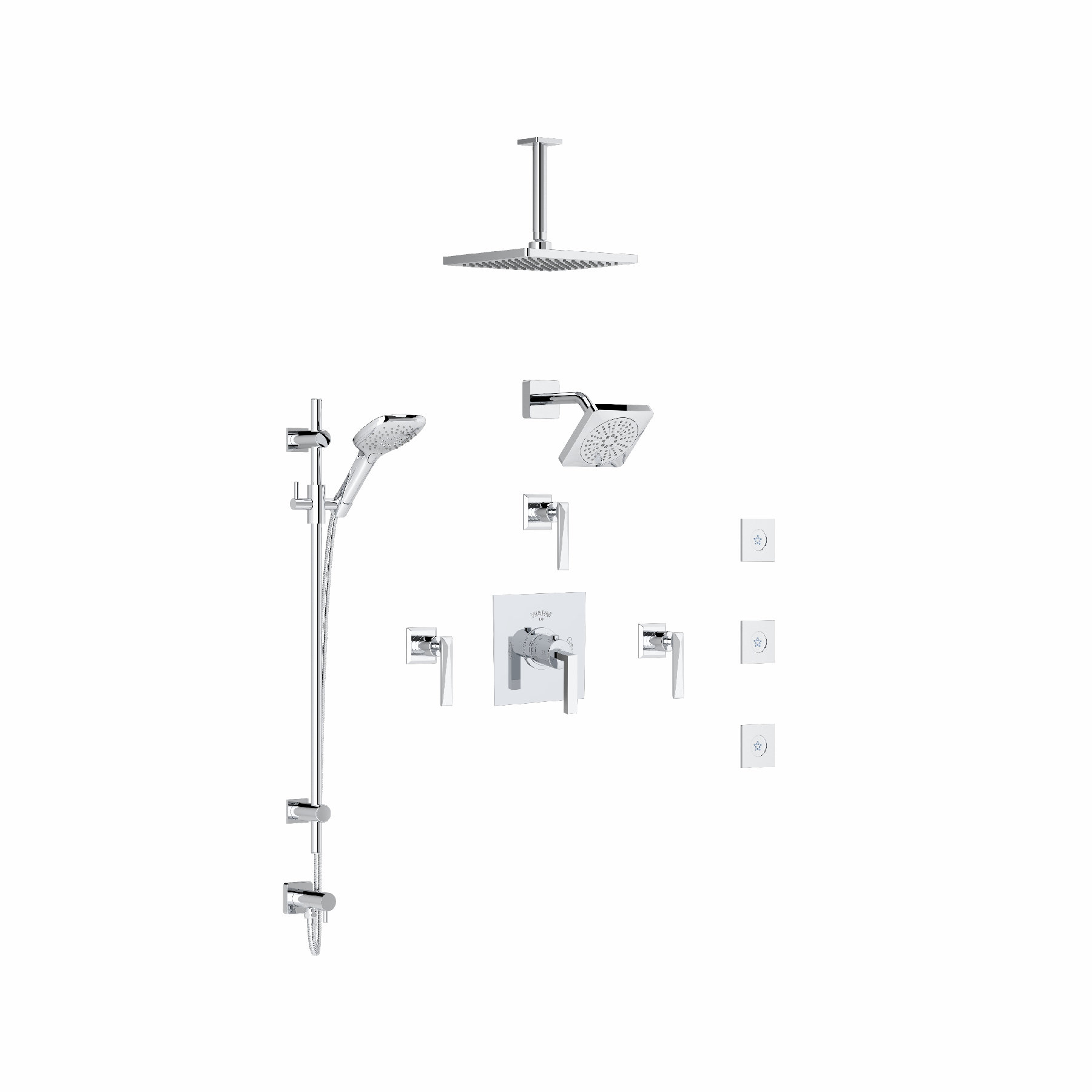 House of Rohl Complete Shower System with Rough-in Valve | Wayfair