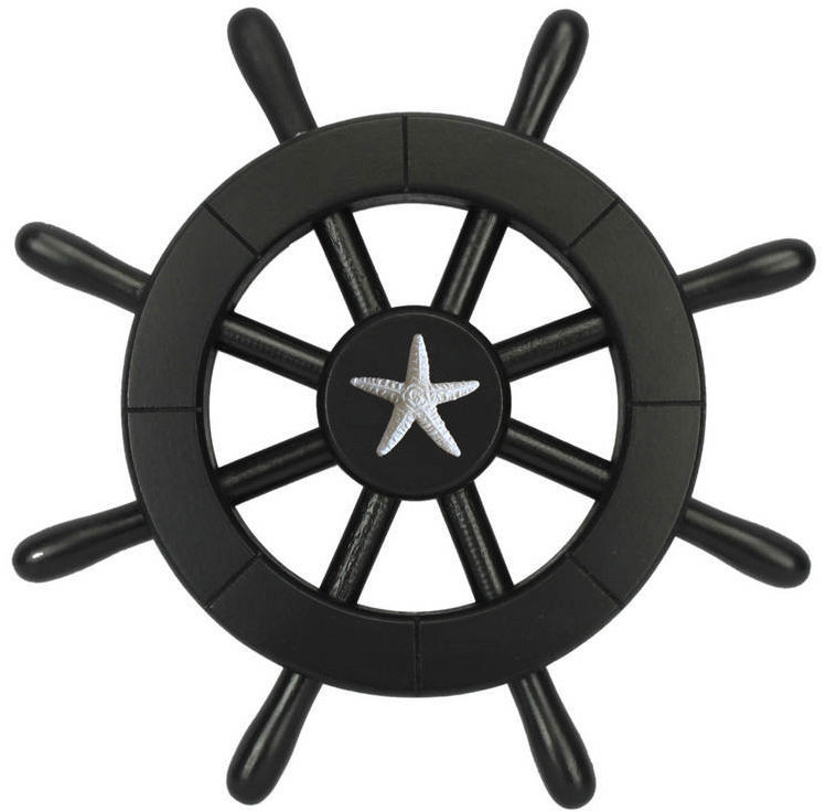 Handcrafted Nautical Decor Decorative Ship Wheel With Starfish Wall ...