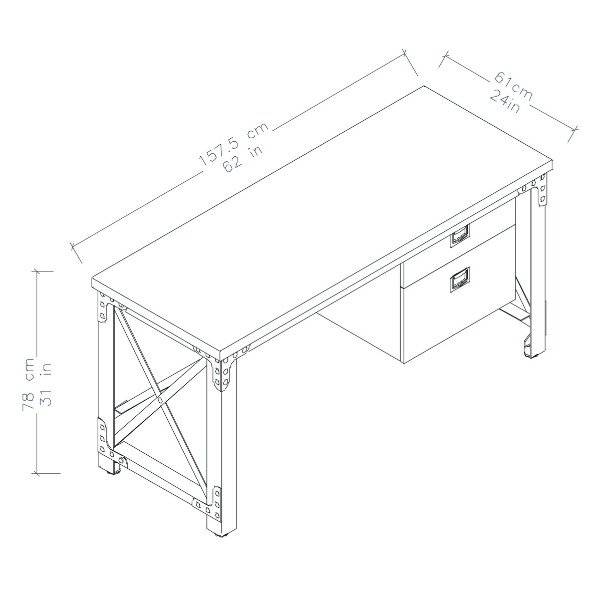 Duramax Jackson Desk | Wayfair