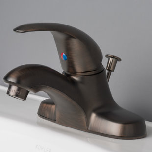 Wayfair | Brushed Bronze Bathroom Sink Faucets You'll Love in 2022