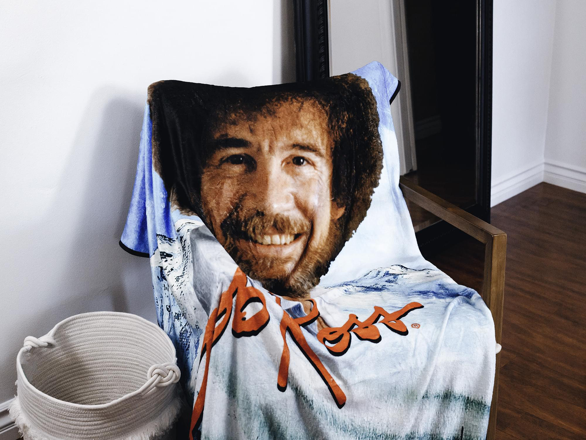 Surreal Entertainment Bob Ross Throw | Wayfair