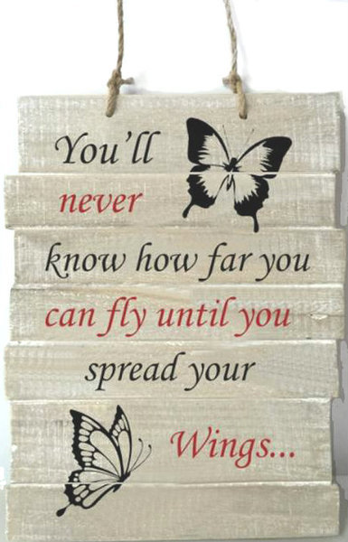 August Grove® You'll Never Know How Far You Can Fly Until You Spread ...