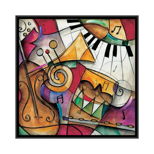 Bless international Jazz It Up I by Eric Waugh - Gallery-Wrapped Canvas ...