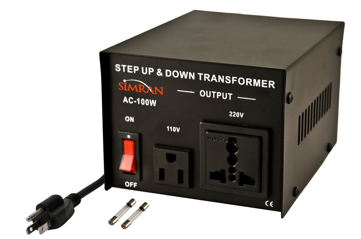 Simran Step Up/Down Voltage 100W Electronic Transformer & Reviews | Wayfair