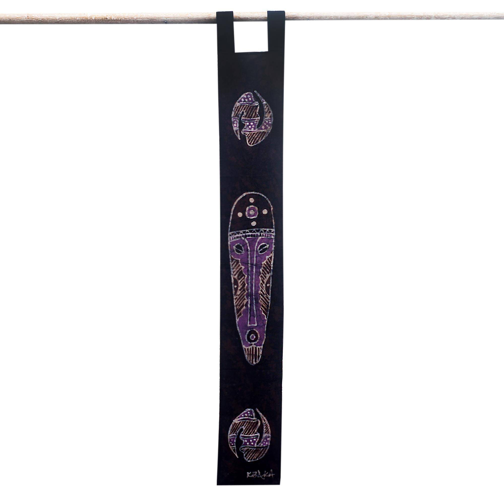 Bungalow Rose Cotton Azonto Mask I Batik Wall Hanging | Wayfair