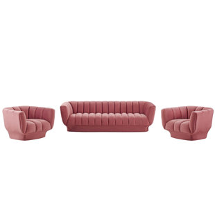 Wayfair | Pink Living Room Sets You'll Love in 2023