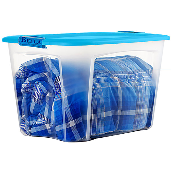 Bella Storage Solution 121 qt. Locking Lid Storage Box - Wayfair Canada