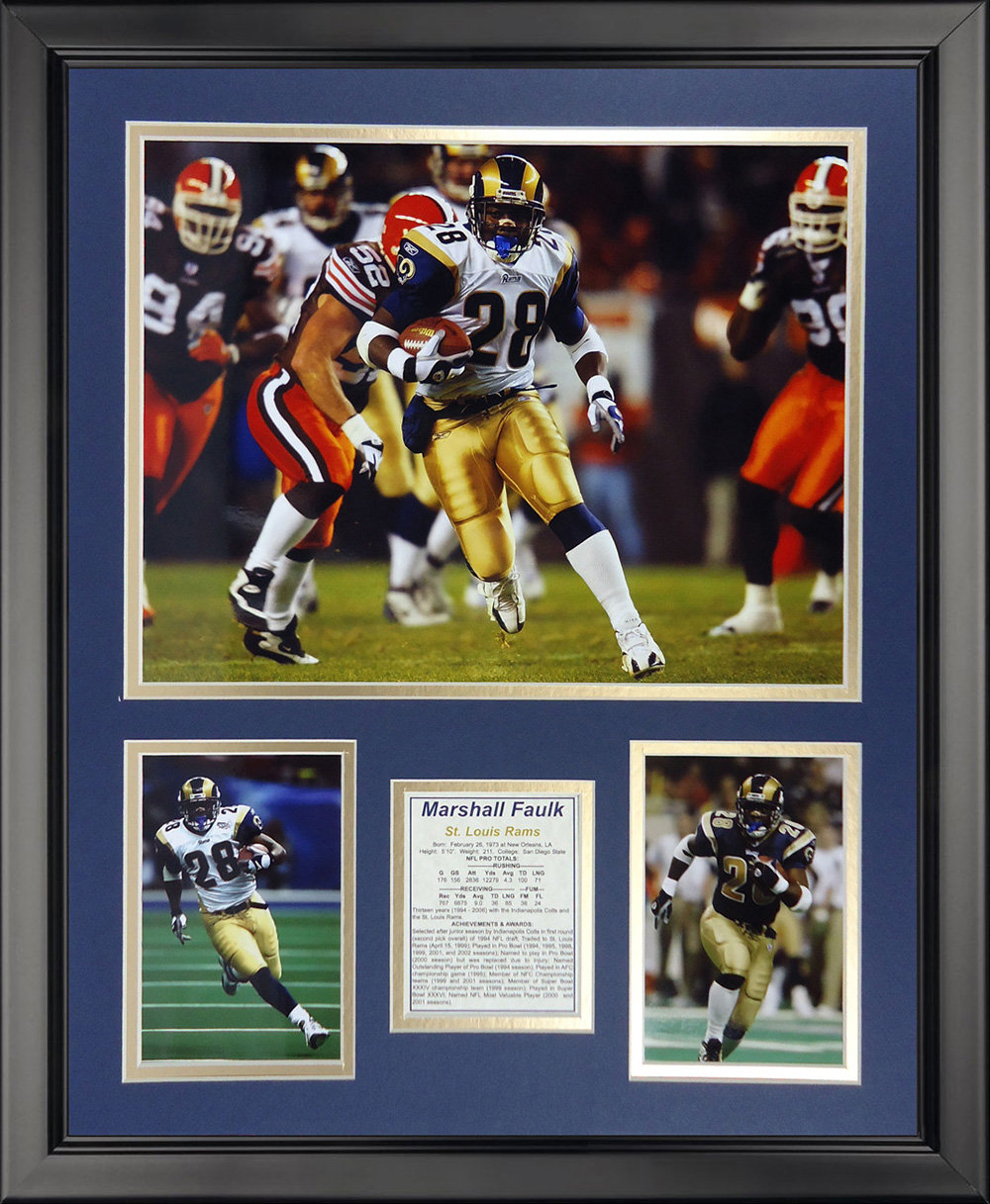Legends Never Die NFL Picture Frame Memorabilia | Wayfair