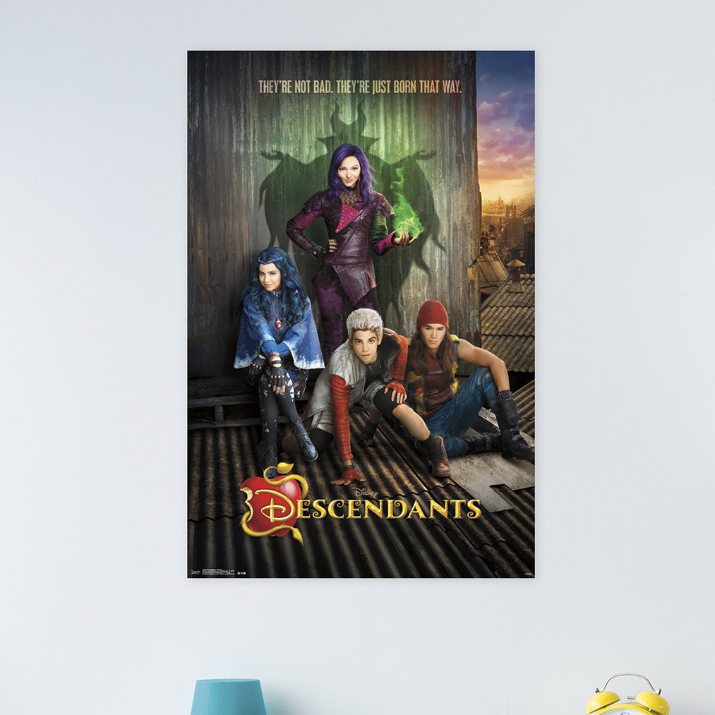 Trends International Descendants - Key Art Paper Print | Wayfair