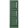 Alpha Shutters Custom Three Panel-style Raised Panel Vinyl Shutters ...