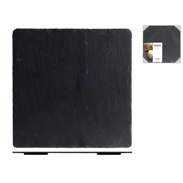 H&H 6 Quad Slate Plates Cm30x0.5 | Wayfair.co.uk