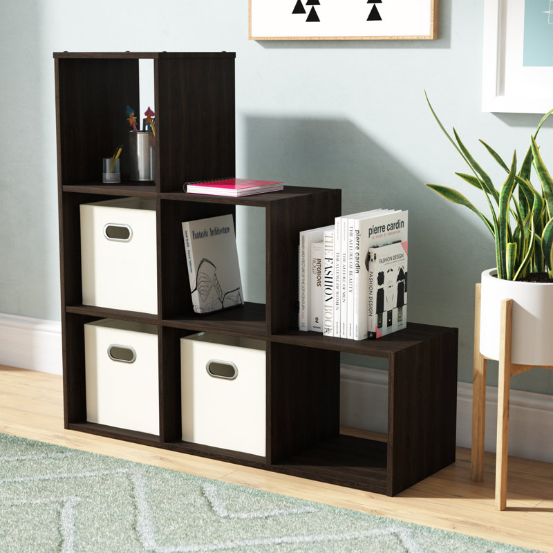 Ebern Designs Anzalone Step Bookcase & Reviews | Wayfair