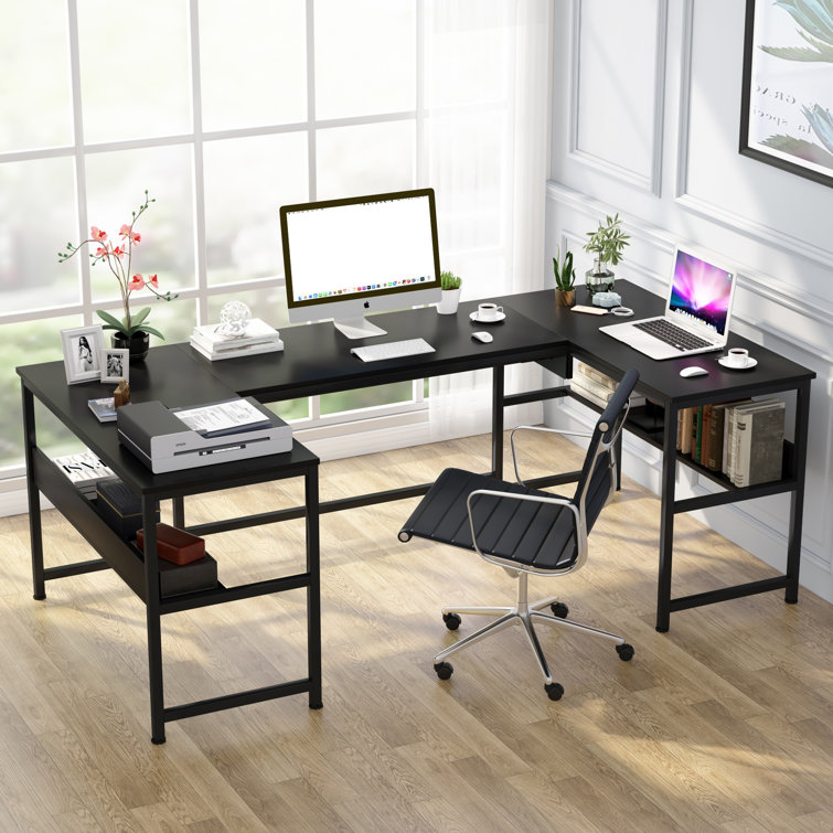 17 Stories Height Adjustable U-Shape Desk - Wayfair Canada