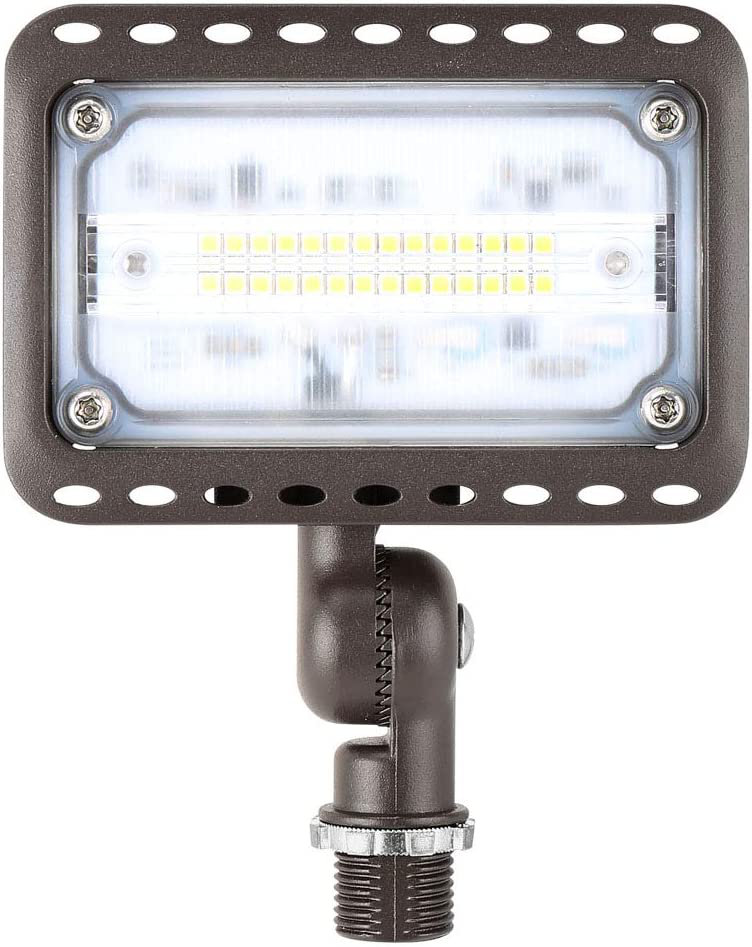 Arlmont & Co. Dark Bronze Metal Flood Light | Wayfair